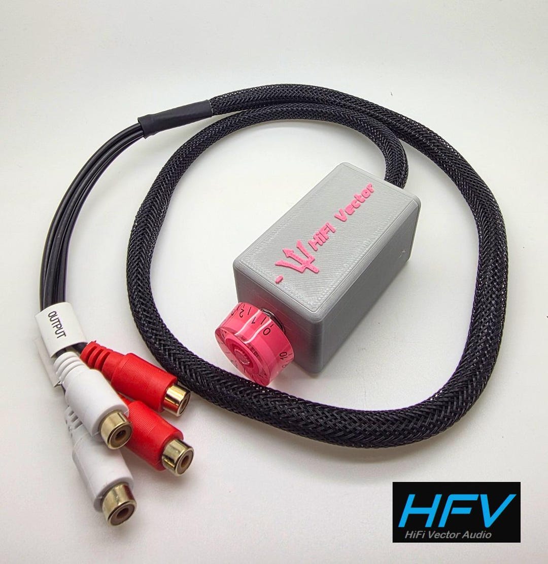 Hifi Vector PINK Car Audio Bass Knob RCA Volume Control - Etsy