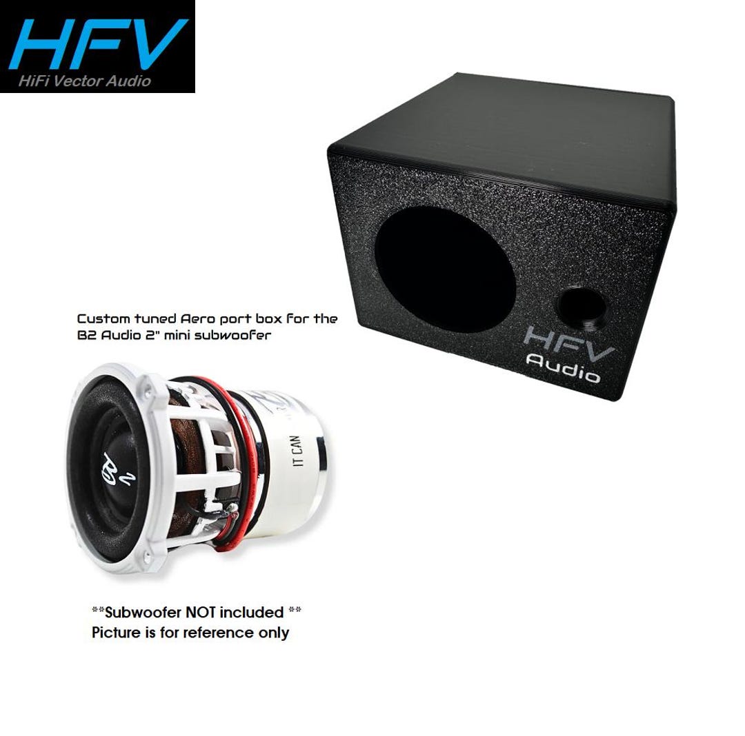 B2 Audio Mini 2" Subwoofer Speaker Box Hobby RC Car Radio - Etsy