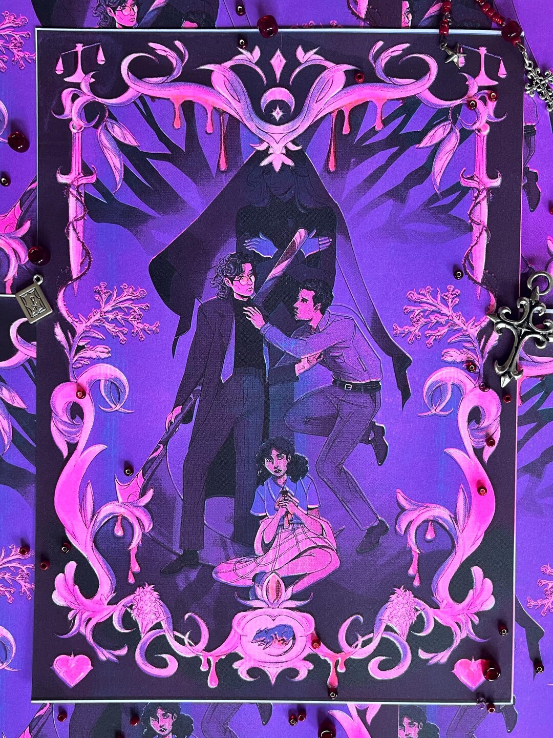 The Reaper IWTV Riso Print - Etsy