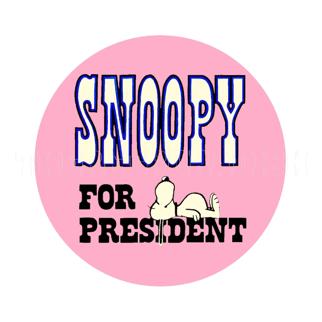 Sticker | 1970s Pink Snoopy Taking a Nap on His Kennel Roof Snoopy for ...