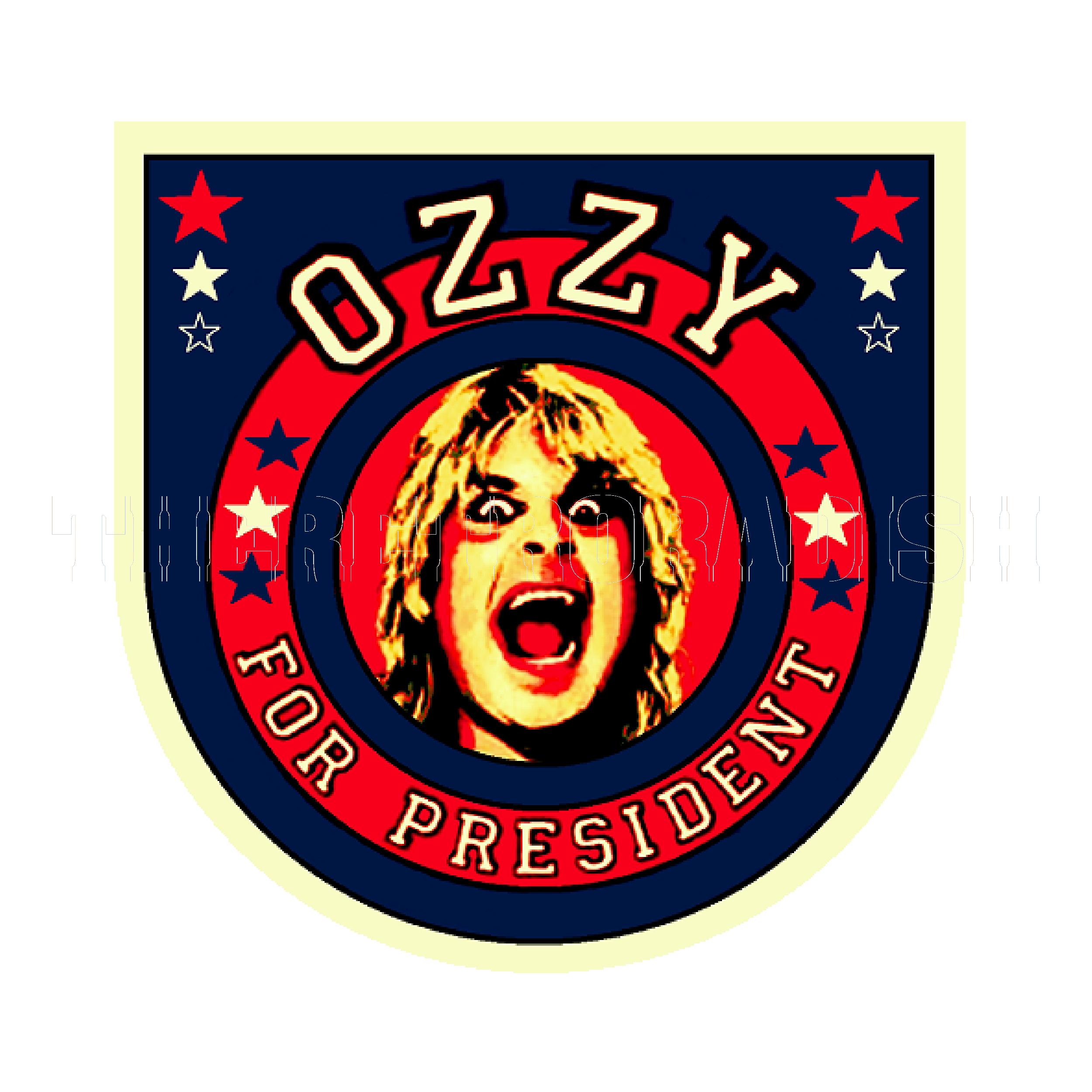 Sticker | 1980s Rock Music Legend Ozzy Osbourne Prince of Darkness ...