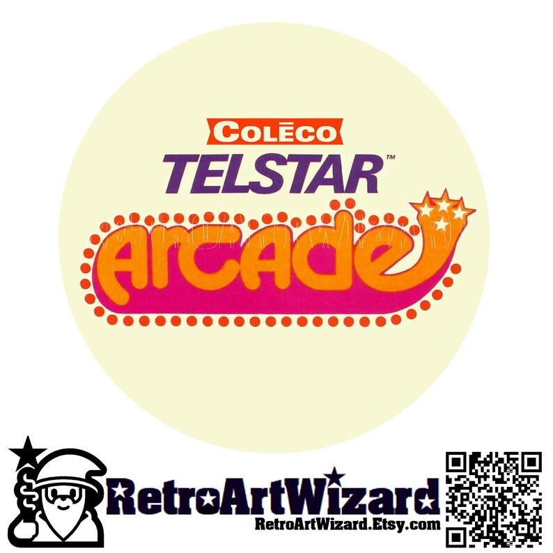 1970s Video Game History 70s Gaming Coleco Telstar Logo Telstar Arcade ...