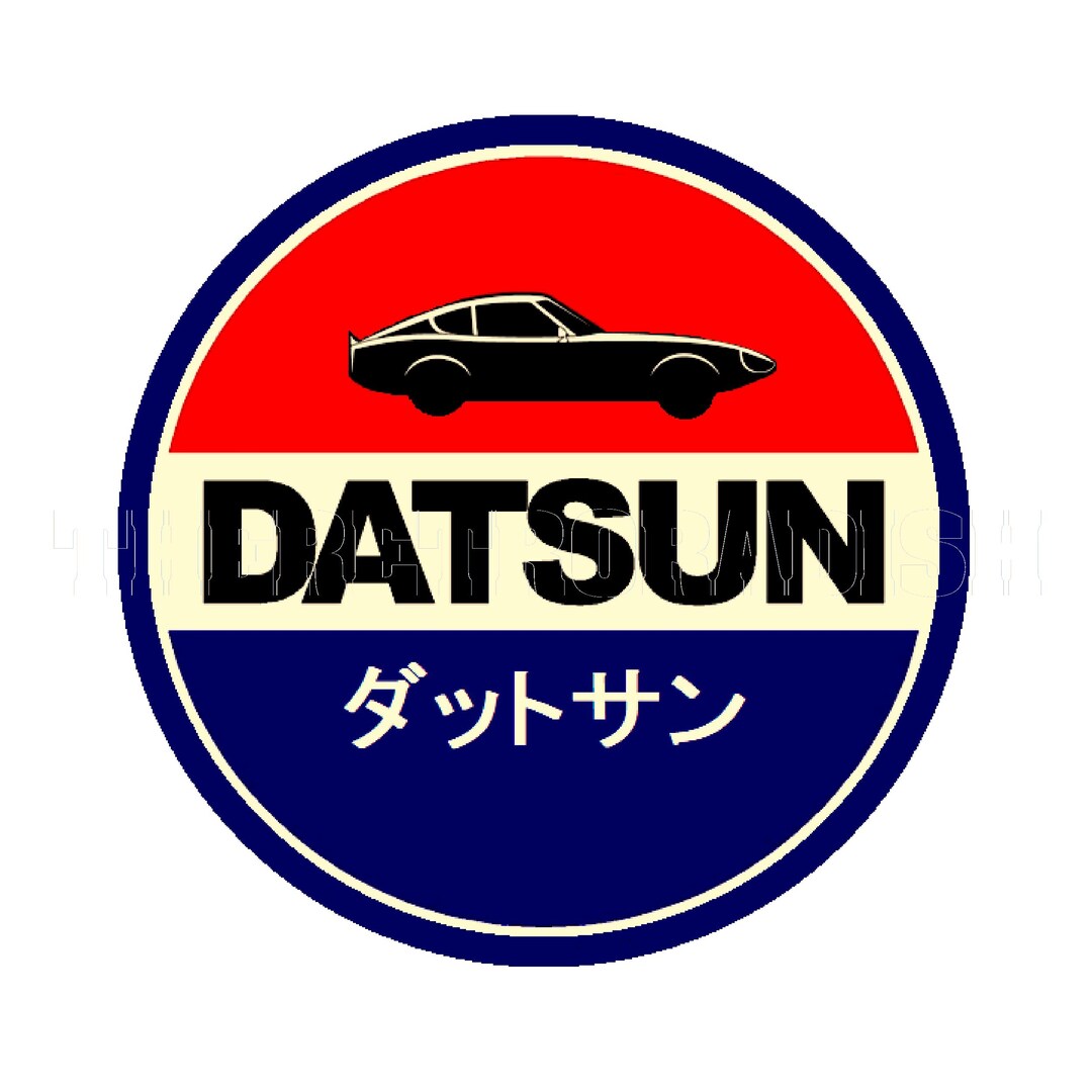 Sticker 1970s Japan Featuring Fairlady Z Aka 240Z Datsun Sticker Decal ...