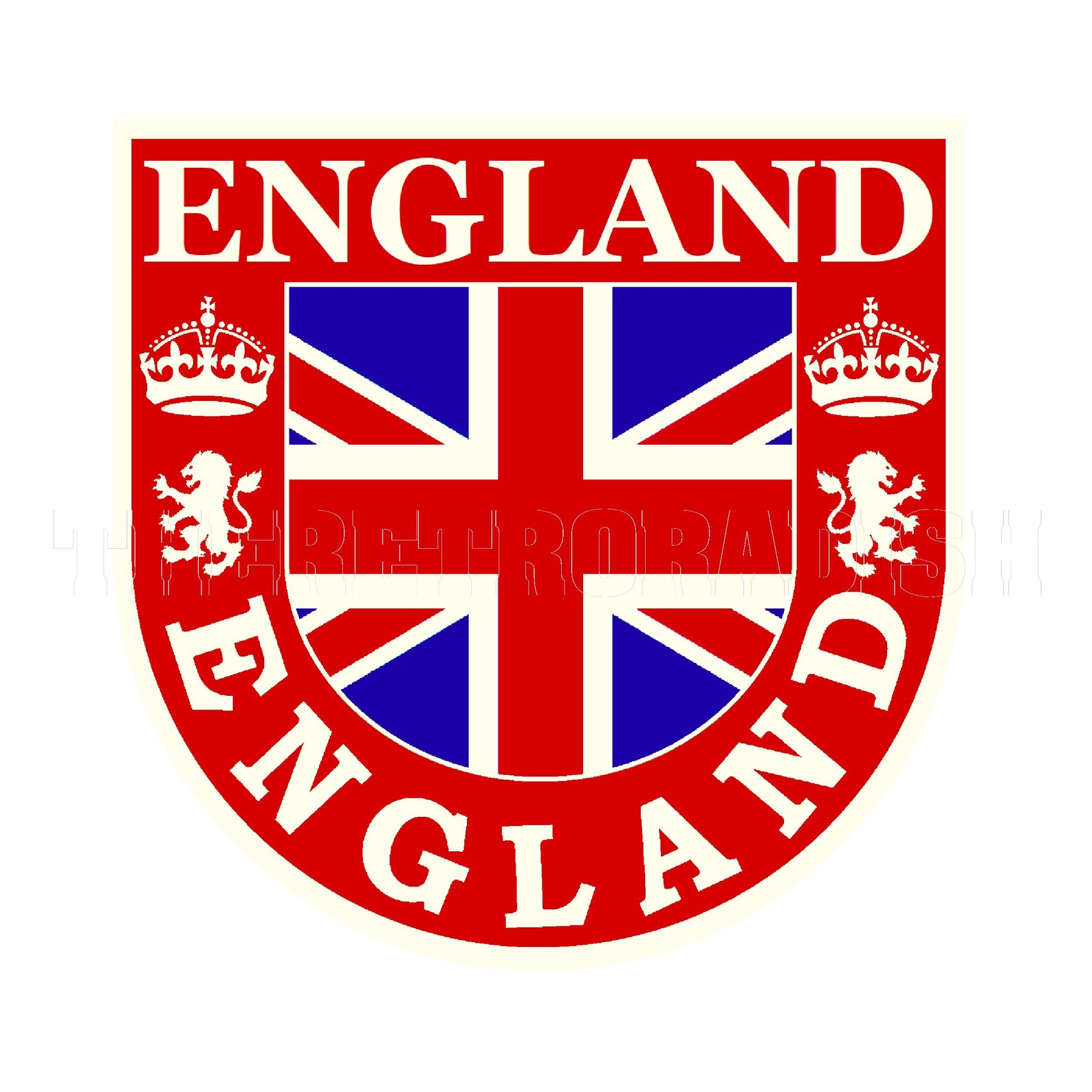 Sticker | 1960s British English Heritage Union Jack Flag British Lions ...