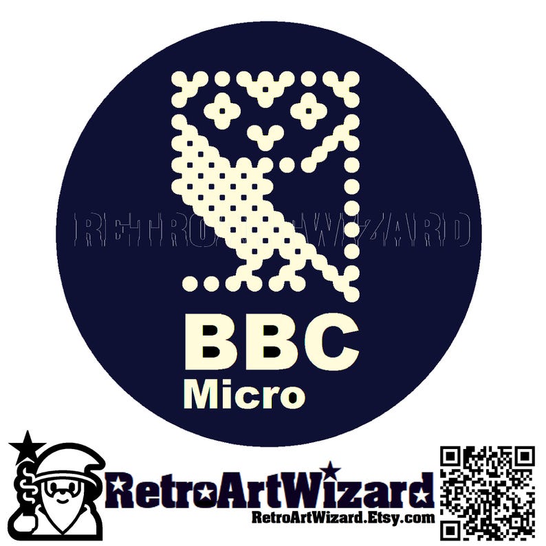 1980s Video Game History 80s Gaming BBC Micro Logo Acorn Computers Ltd ...