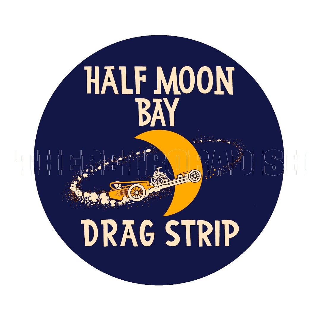1960s California Drag Racing With Dragster With Moon and Stars Drag ...