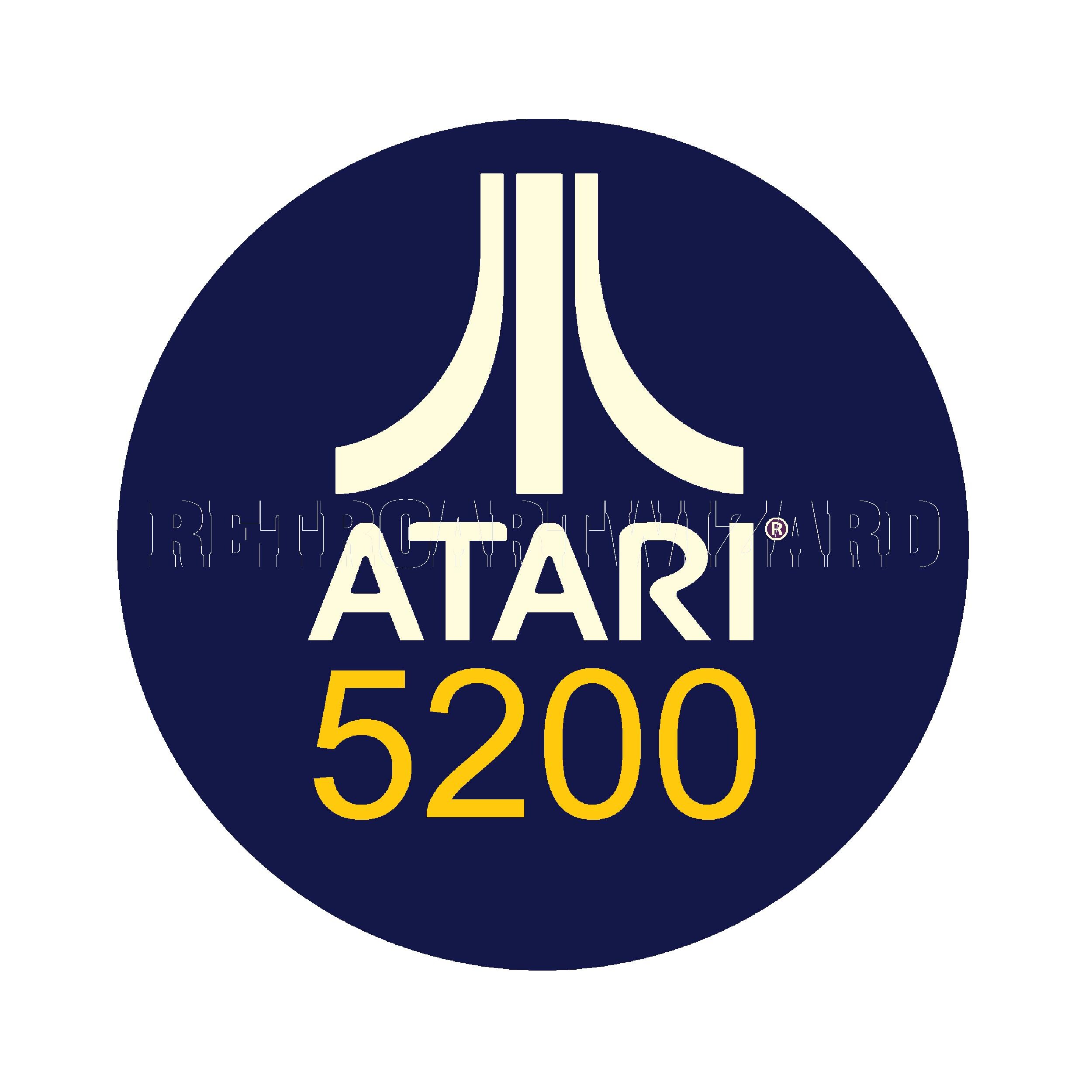 1980s Video Game History 80s Gaming Atari Home Entertainment Atari 5200 Sticker Decal Label - Etsy