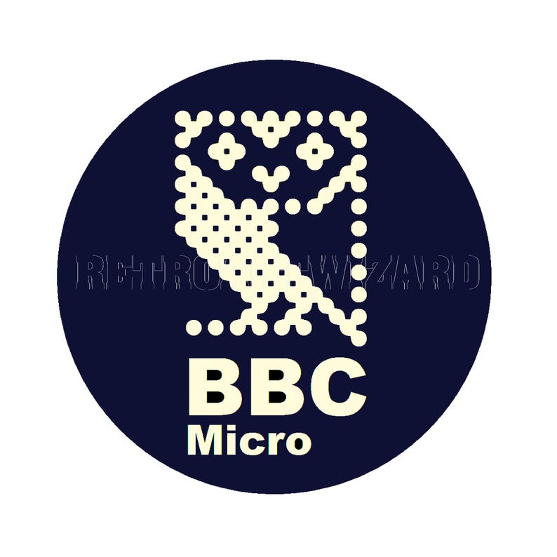 1980s Video Game History 80s Gaming BBC Micro Logo Acorn Computers Ltd ...