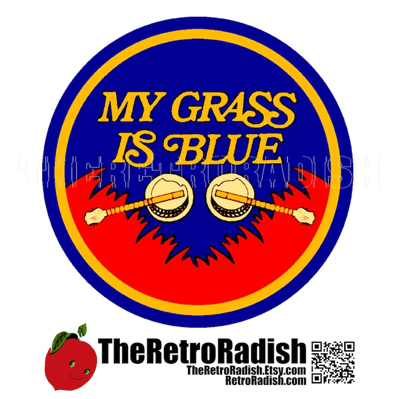 Bluegrass Music Sticker: 1950s Nashville Banjos Vinyl Decal - Etsy