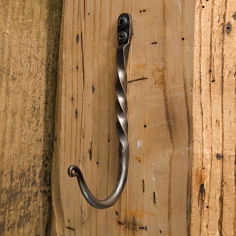 Hand Forged Hook - Etsy