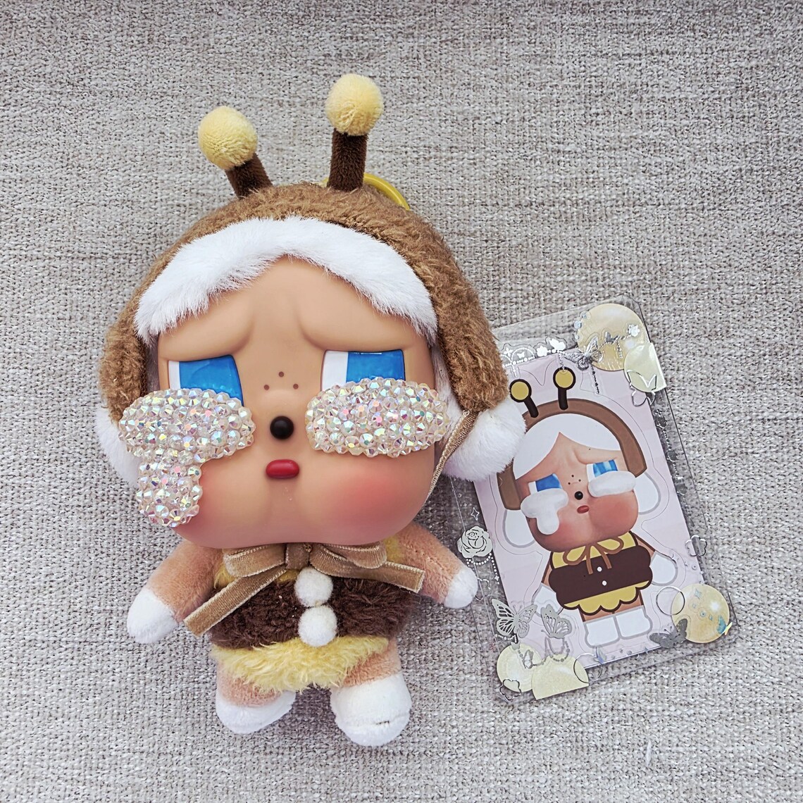 CUSTOM ORDER - Bedazzled Cry Baby - Etsy