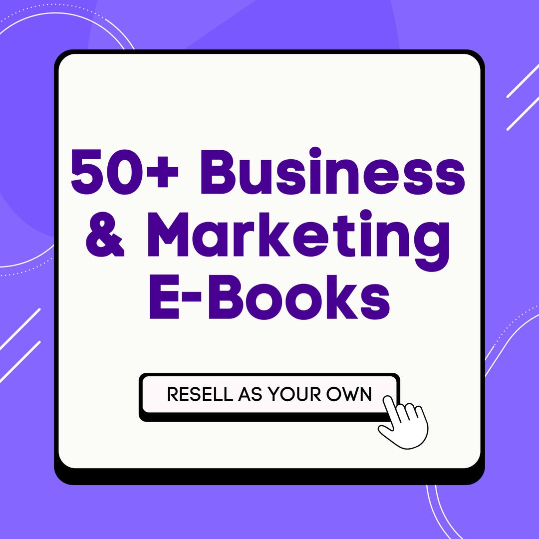50+ Business & Marketing Ebooks Mega Bundle | Master Resell Rights (MRR ...