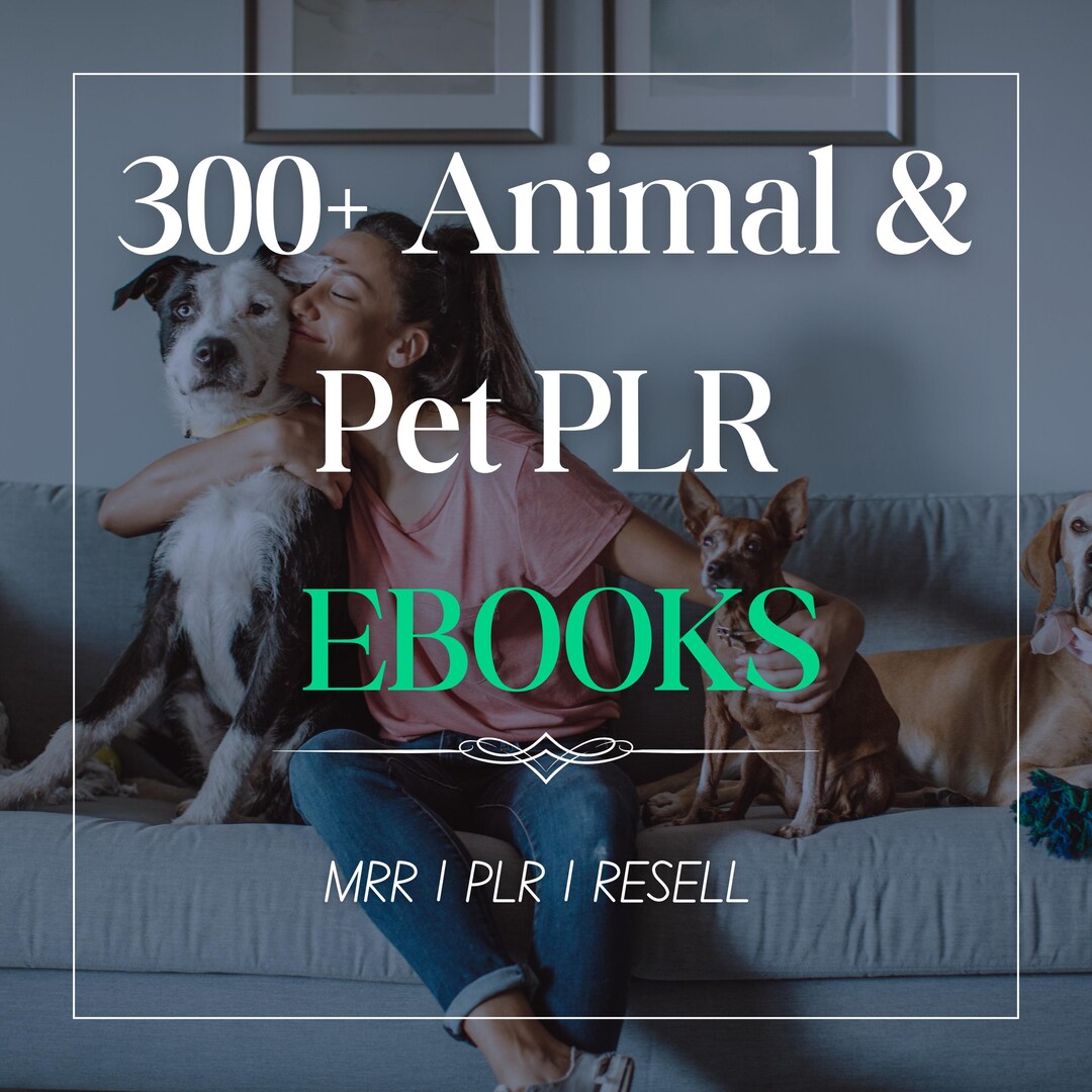 300+ Animal & Pet Ebooks Bundle – Care, Training, Fun Facts | MRR ...