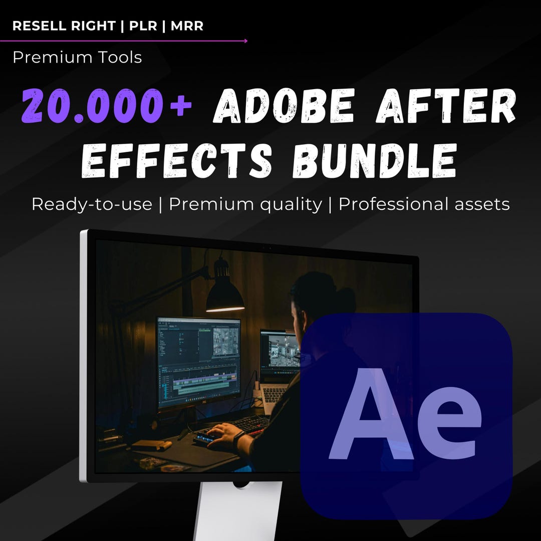 20,000+ Adobe After Effects Templates Mega-bundle | Intros, Titles ...