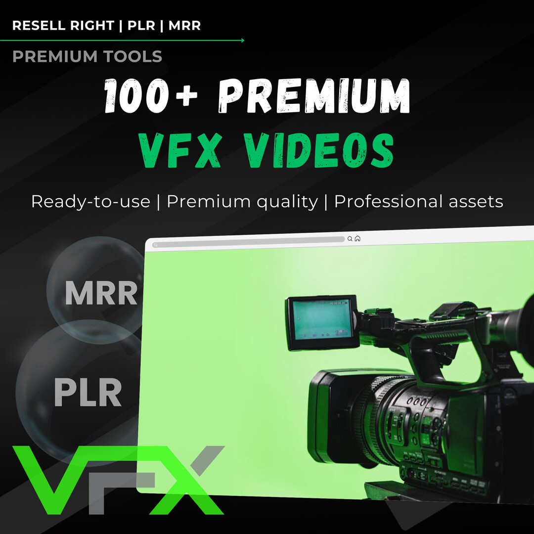 100+ VFX Video Bundle | Explosions, Fire, Smoke, Energy, Magic ...