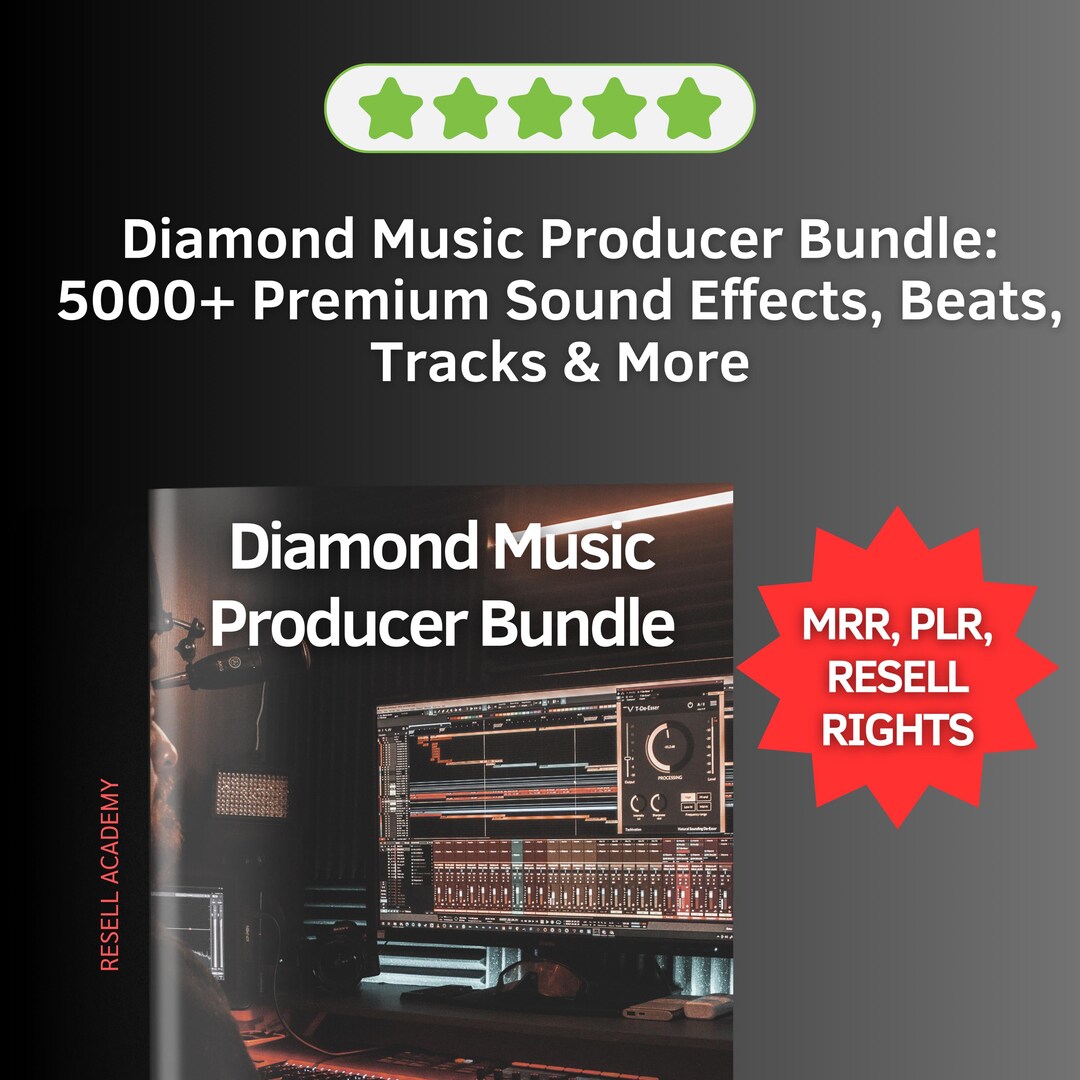 Diamond Music Producer: 5000+ Premium Sound Effects, Beats, Tracks ...