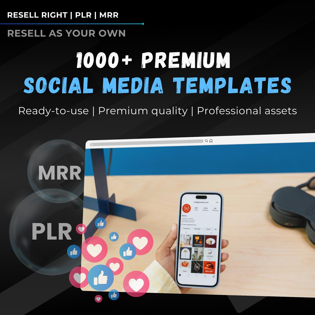 1,000+ Social Media Templates Bundle | Canva Editable | Instagram ...