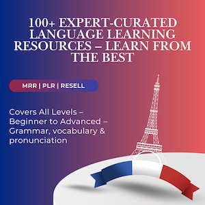 100+ French Language Learning Mega Bundle – Master French With Ebooks ...