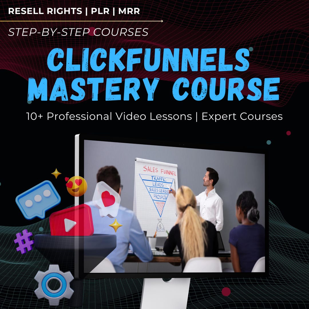 Clickfunnels Mastery Course | Funnel Building, Sales Pages, Checkouts ...