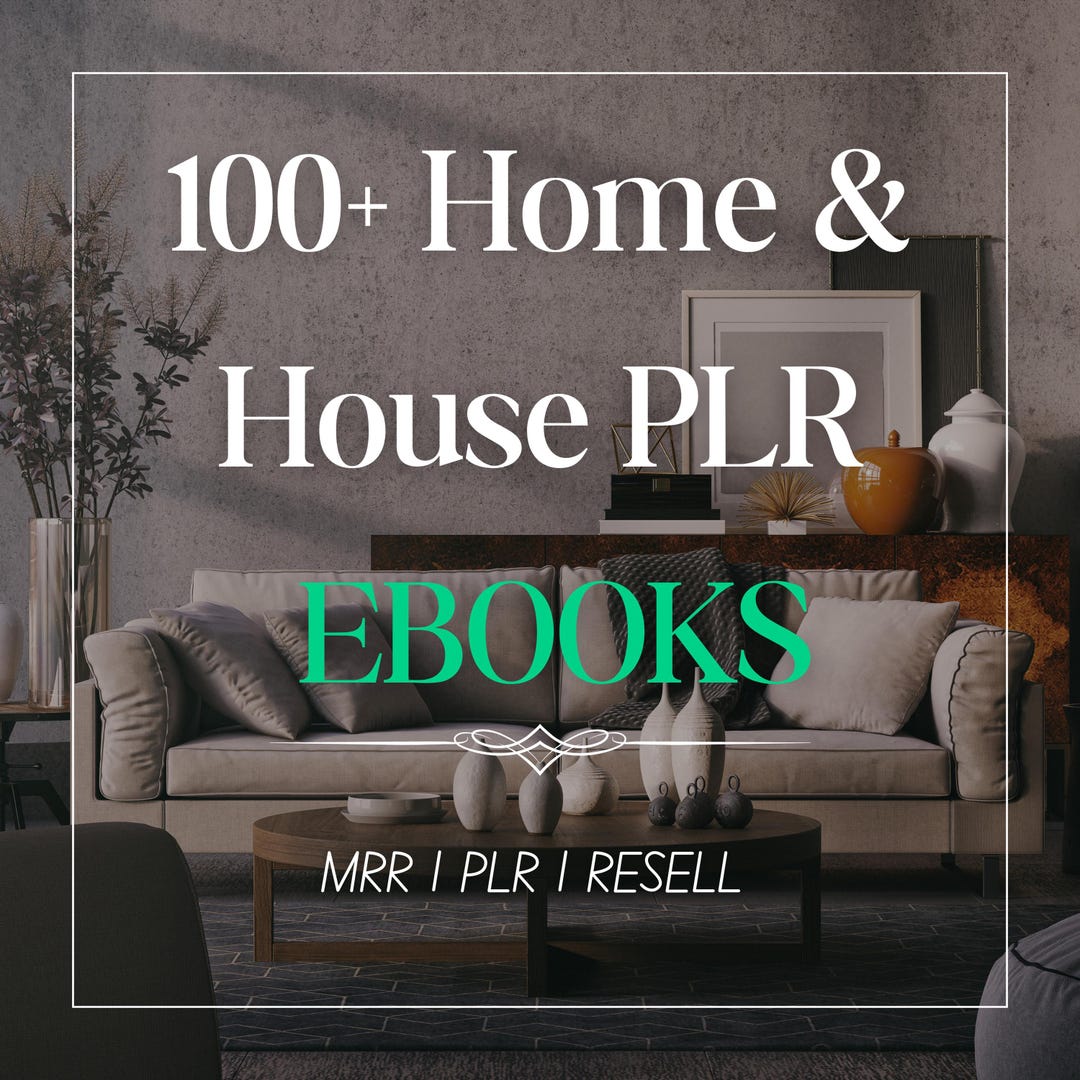100+ Home & House Ebooks Bundle – Decor, Maintenance, and DIY Tips ...