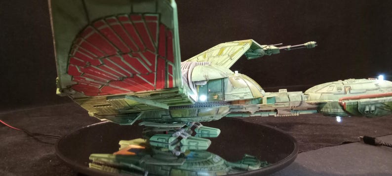 Custom Build Klingon Ship Bird-of-prey Starship Replica From Star Trek ...