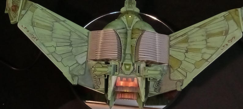 Custom Build Klingon Ship Bird-of-prey Starship Replica From Star Trek ...