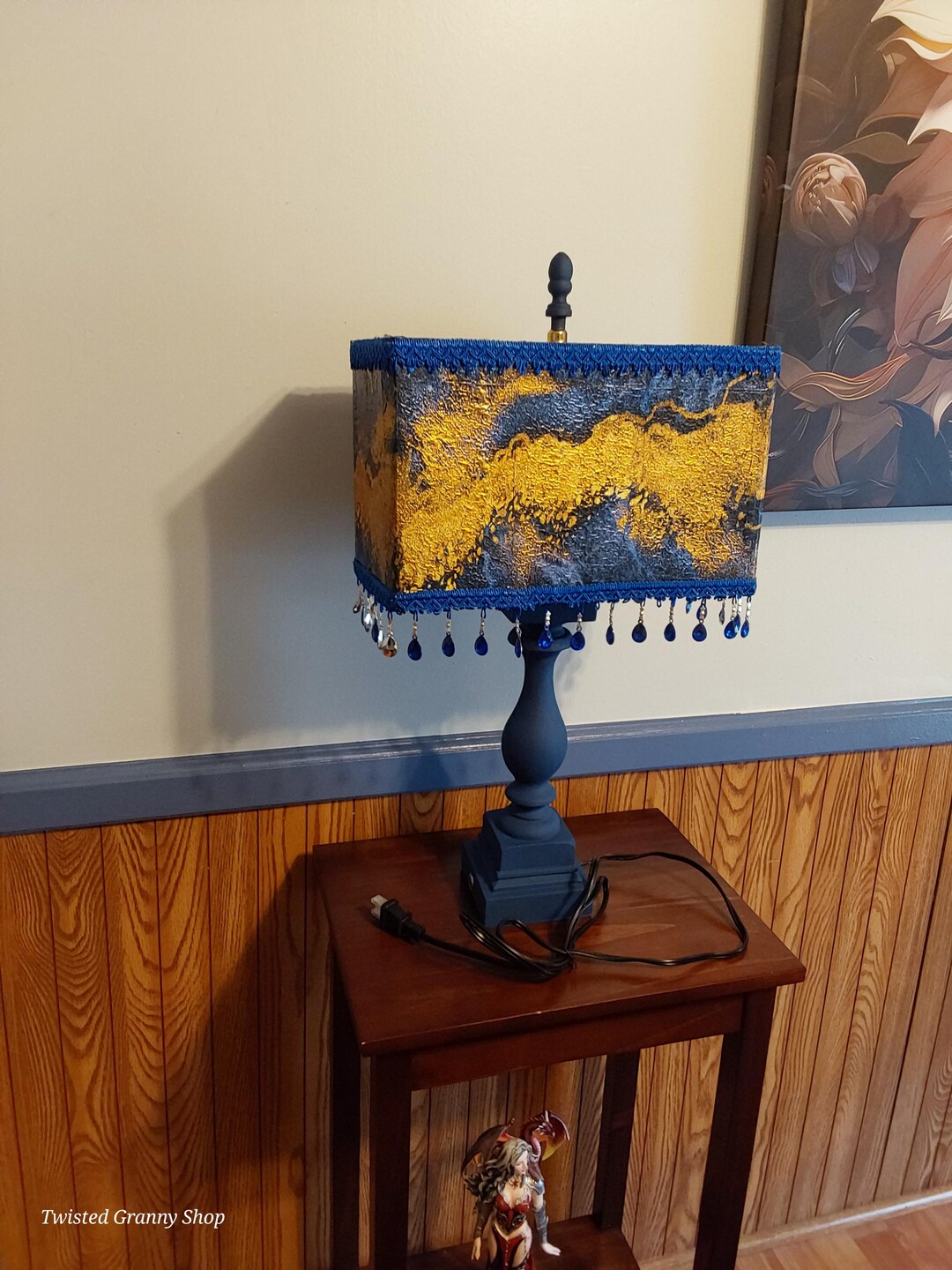 Twisted Granny Altered Art Table Lamps Victorian-inspired Shabby Chic ...