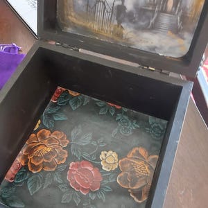 Handmade Altered Box/divination Card Set Gothic Steampunk Style black ...