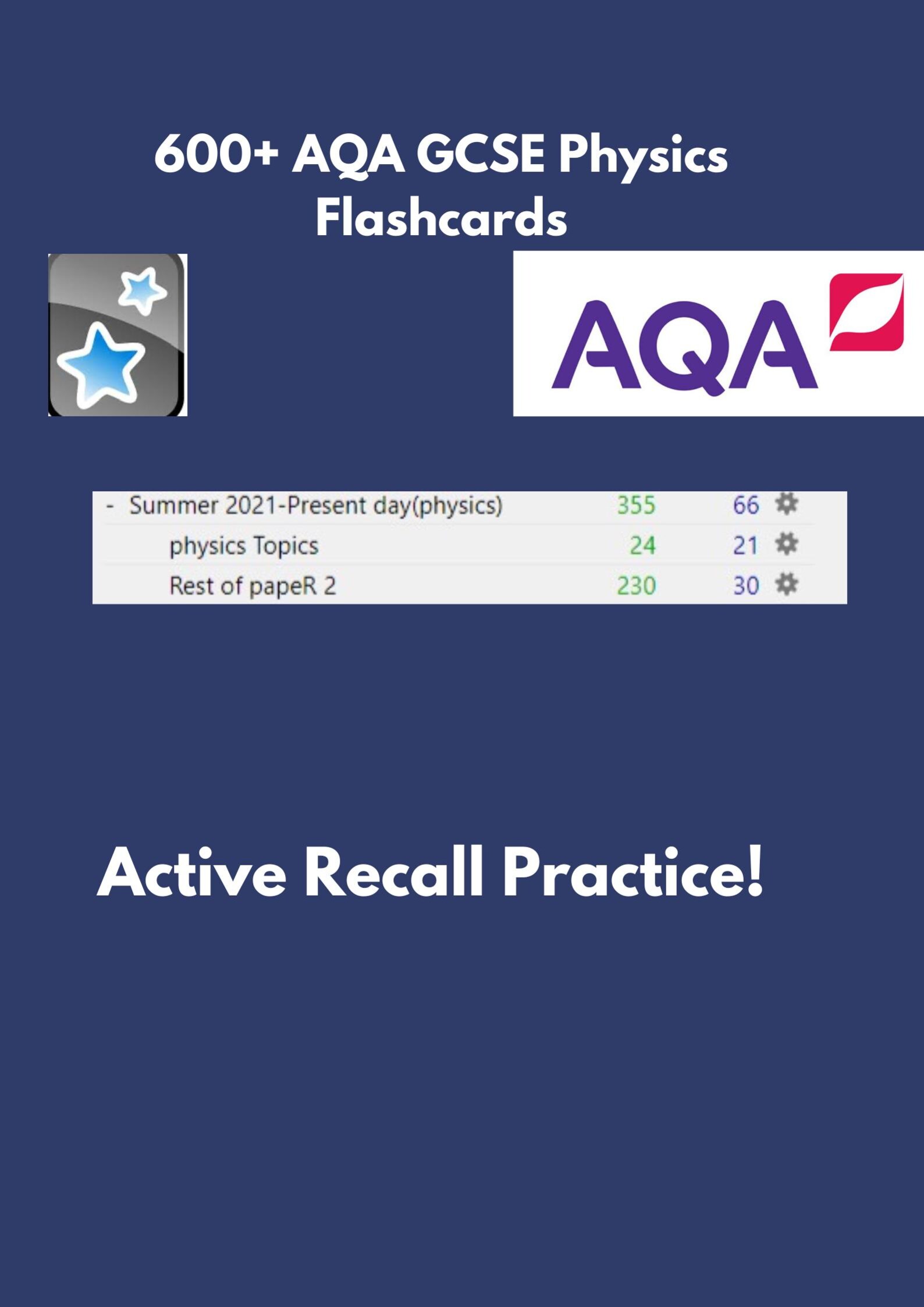 Grade 9 Aqa GCSE Physics Flashcards (600+) - Etsy