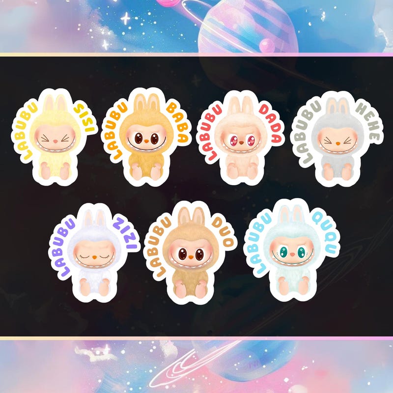 Labubu Clipart - Etsy