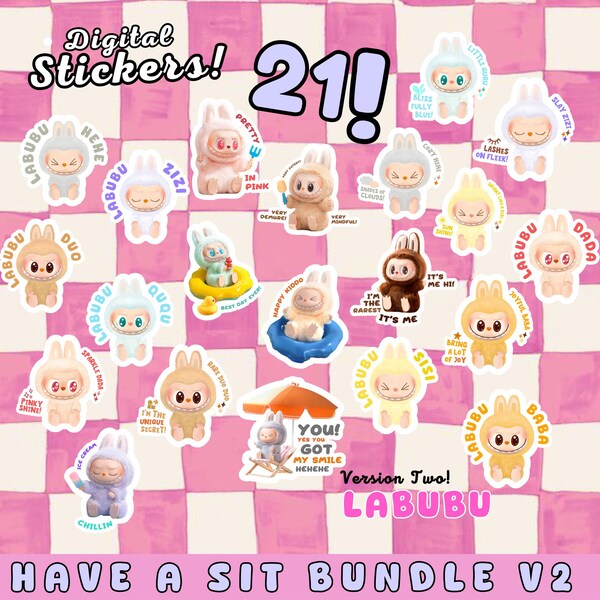 Labubu Clip Art - Etsy