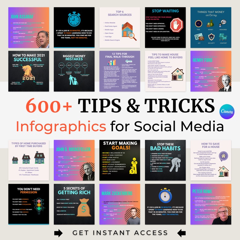 600 Social Media Infographics Tip Infographics Trick Infographic ...