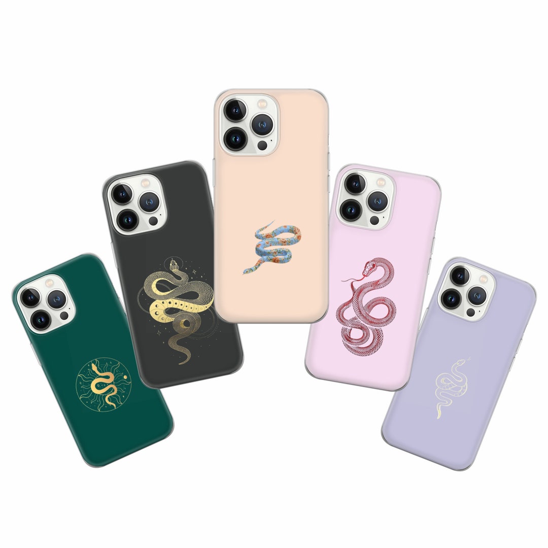Snakes Tattoo Style Phone Case 2025 Cover for iPhone 16 Pro Max, 15 ...