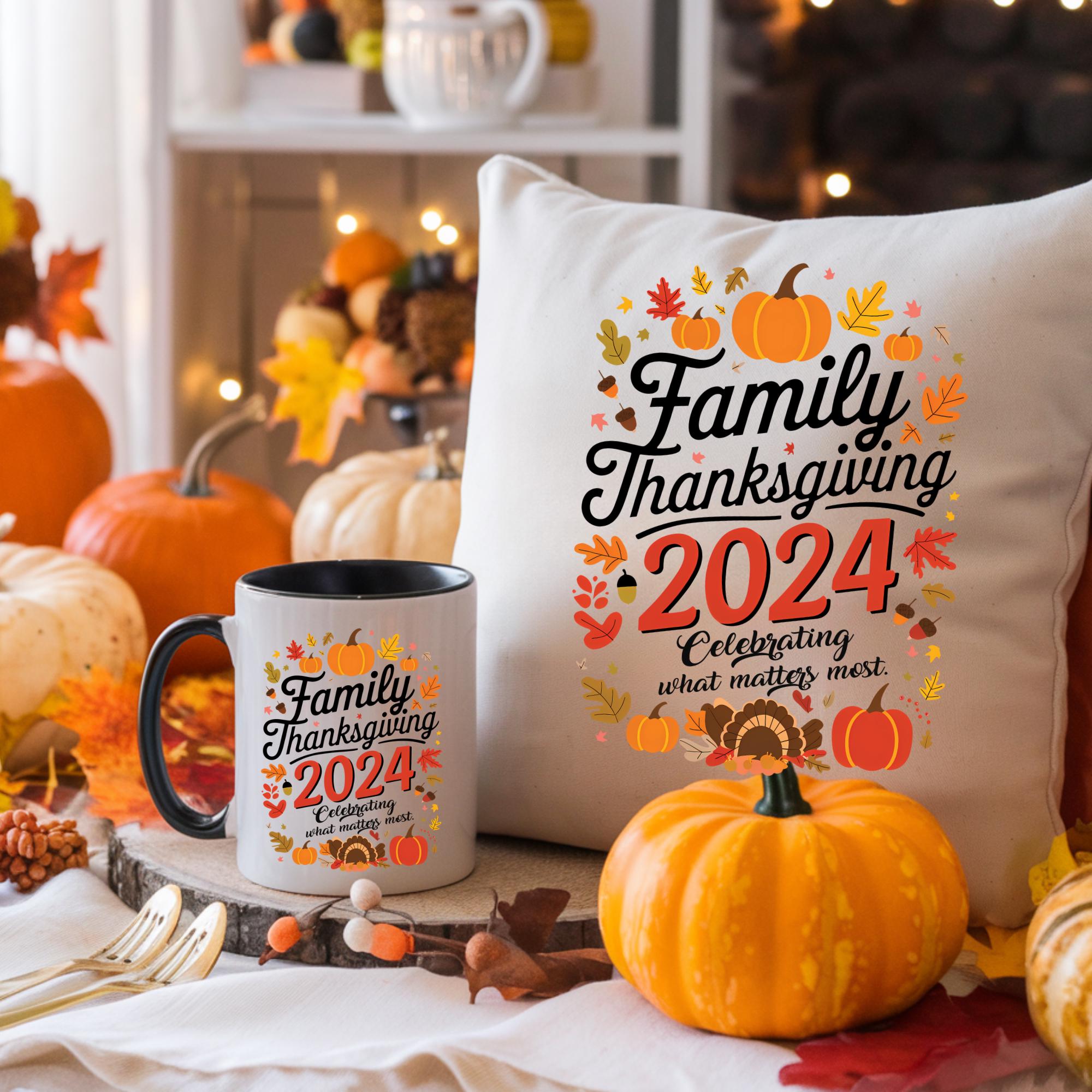 Thanksgiving 2024 PNG Family Reunion Group Thanksgiving Shirts Design ...