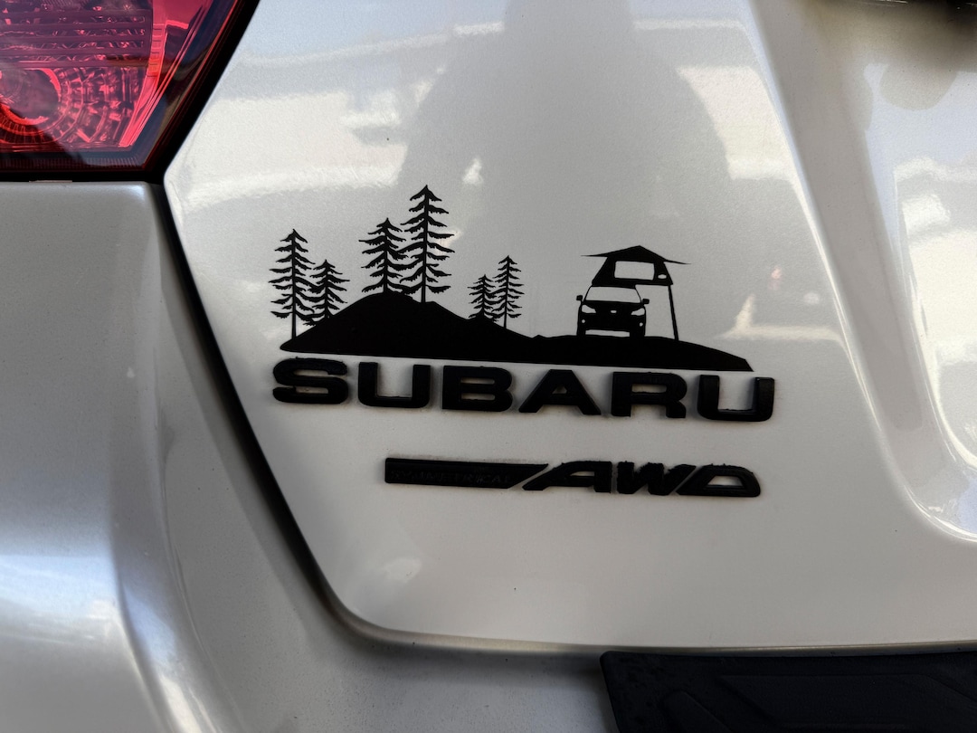 Subaru Overlanding Decal - Etsy