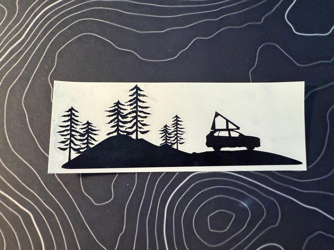 Toyota Rav4 Overlanding Decal - Car Emblem Sticker - Etsy