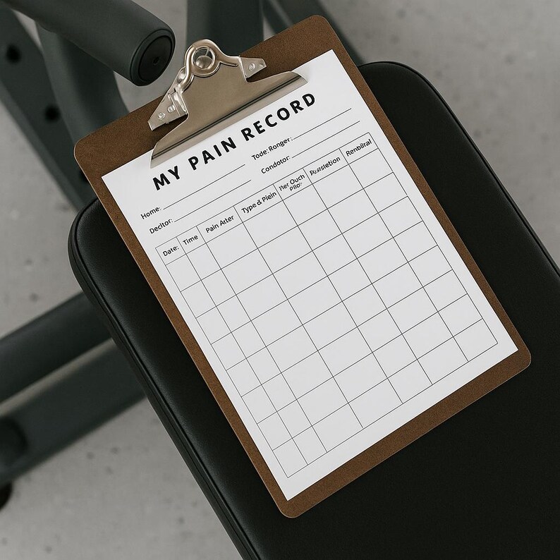 Daily Pain Tracker Printable: Pain Log for Seniors (PDF Download) - Etsy