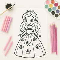 Princess Activity Book - Etsy
