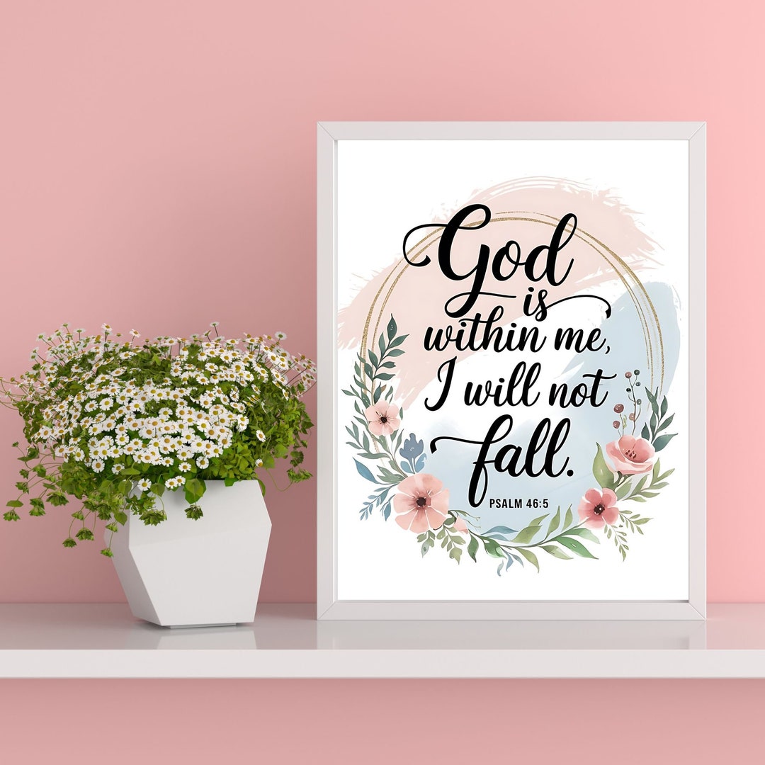 Printable Biblical Affirmation for Women Christian Daily Positive ...