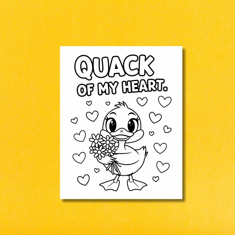 Printable Funny Duck Coloring Pages for Adults | Cute and Sassy Ducks ...