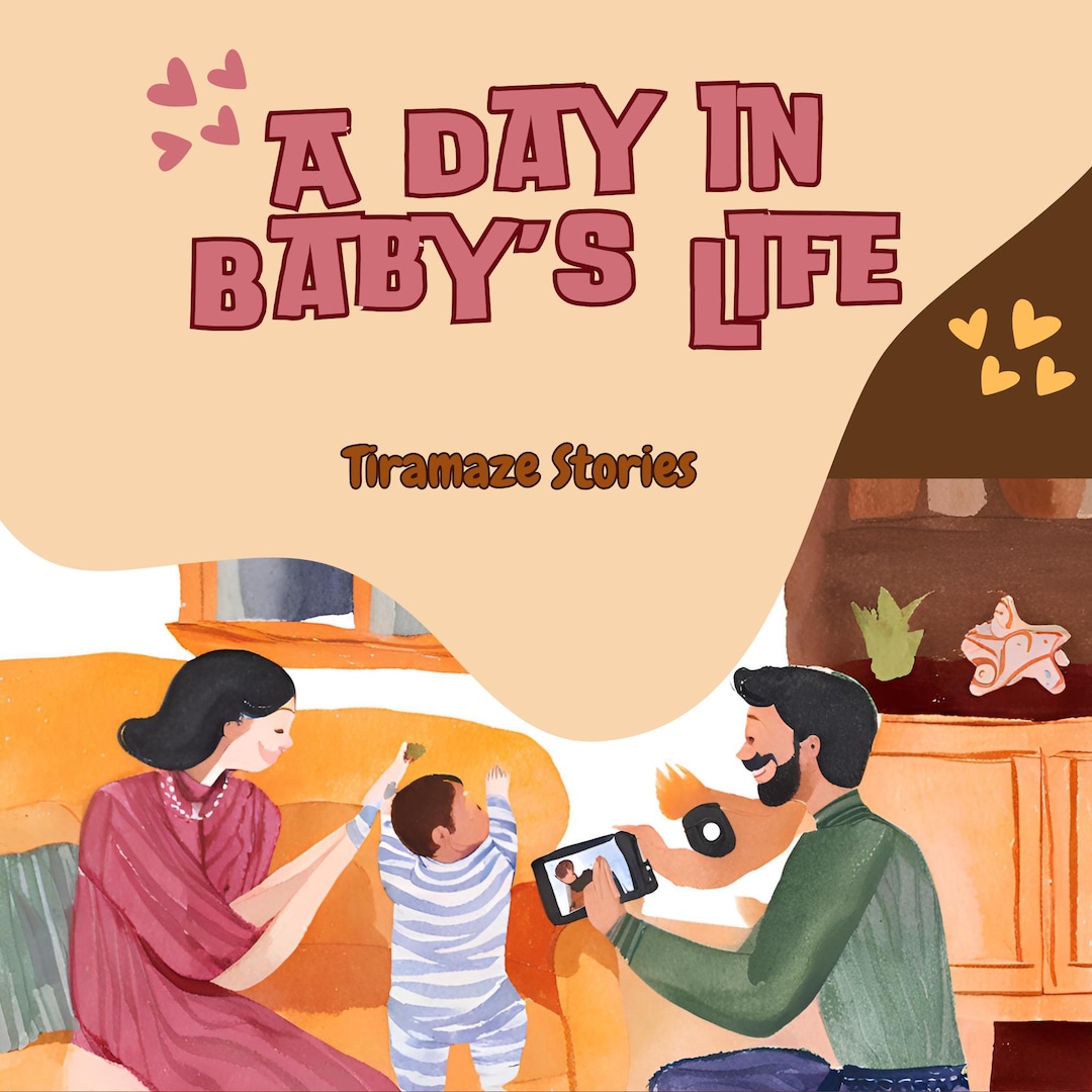 A Day in Baby Life, Children Story Book, Kids Story Book, Storybook for ...