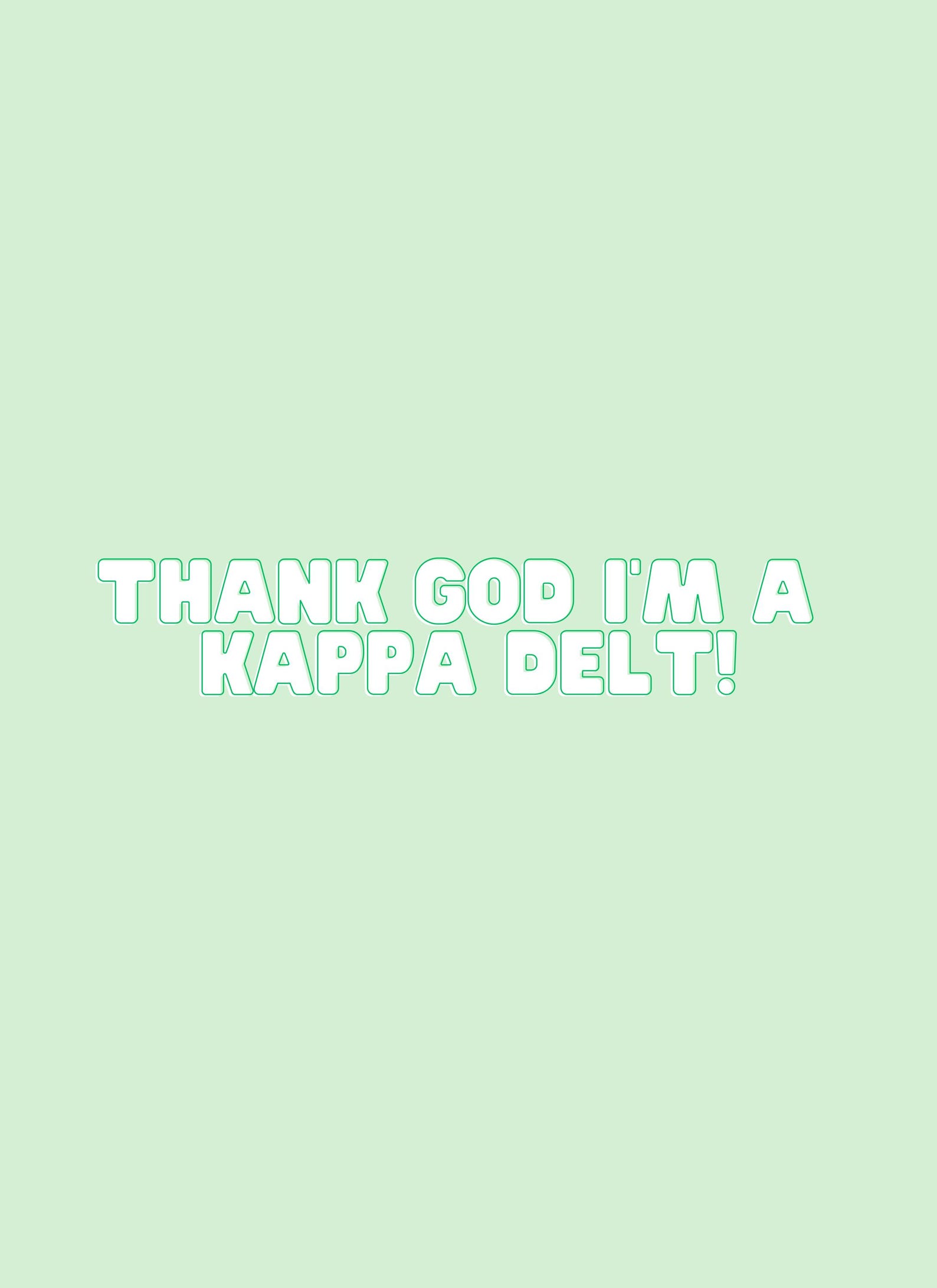 KAPPA DELTA PRINTS - Etsy
