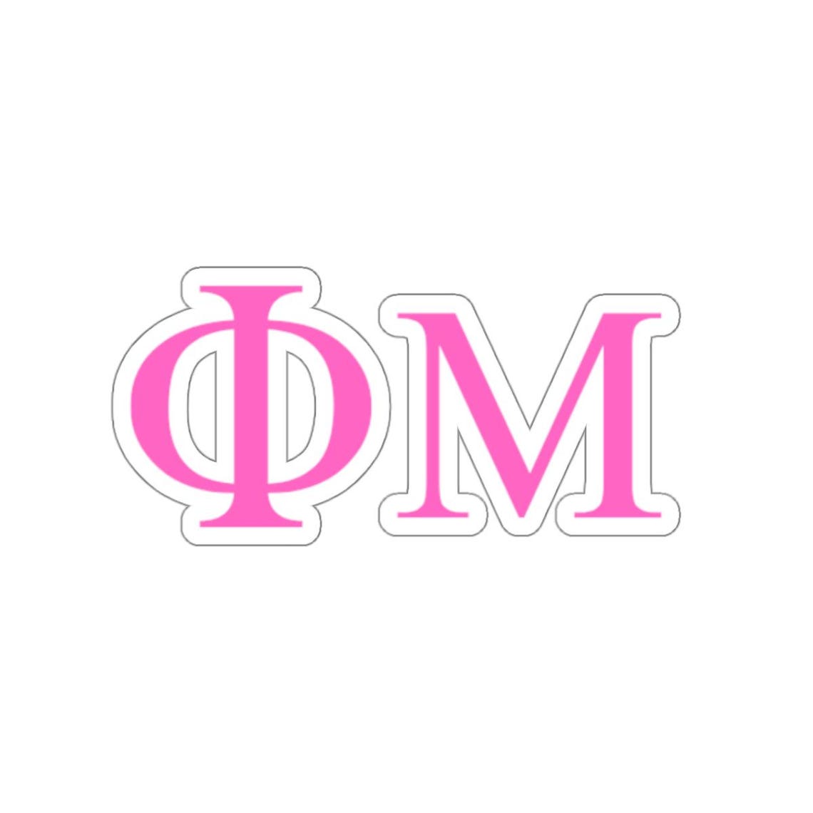 Phi Mu Sticker - Etsy