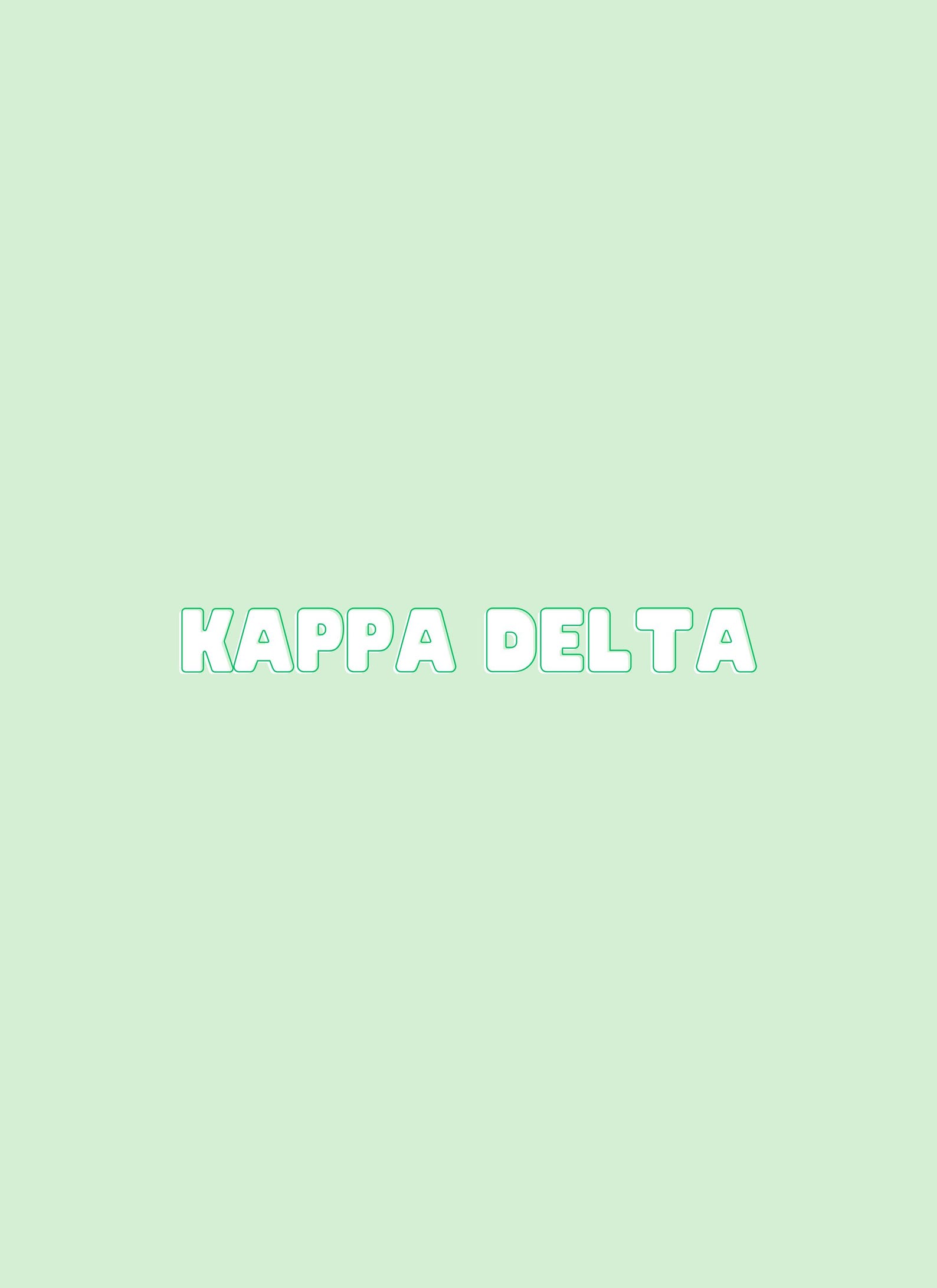 KAPPA DELTA PRINTS - Etsy