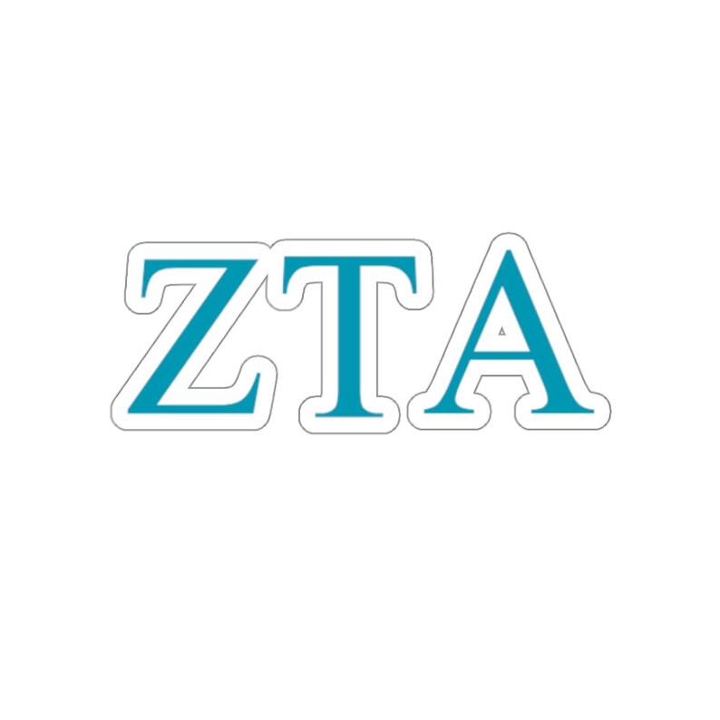 Zeta Tau Alpha Sticker - Etsy