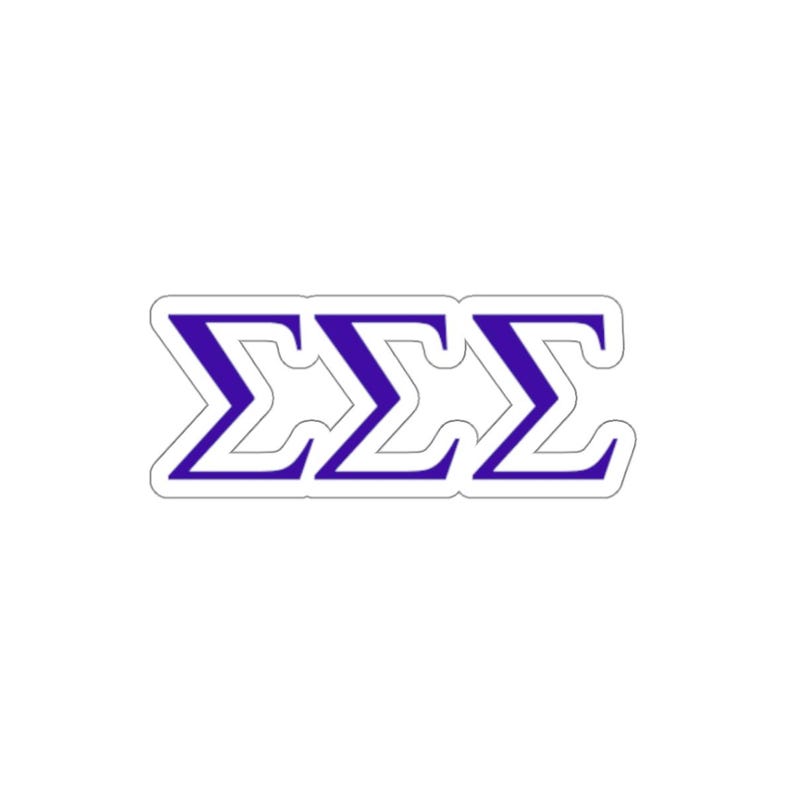 Tri Sigma Sticker - Etsy