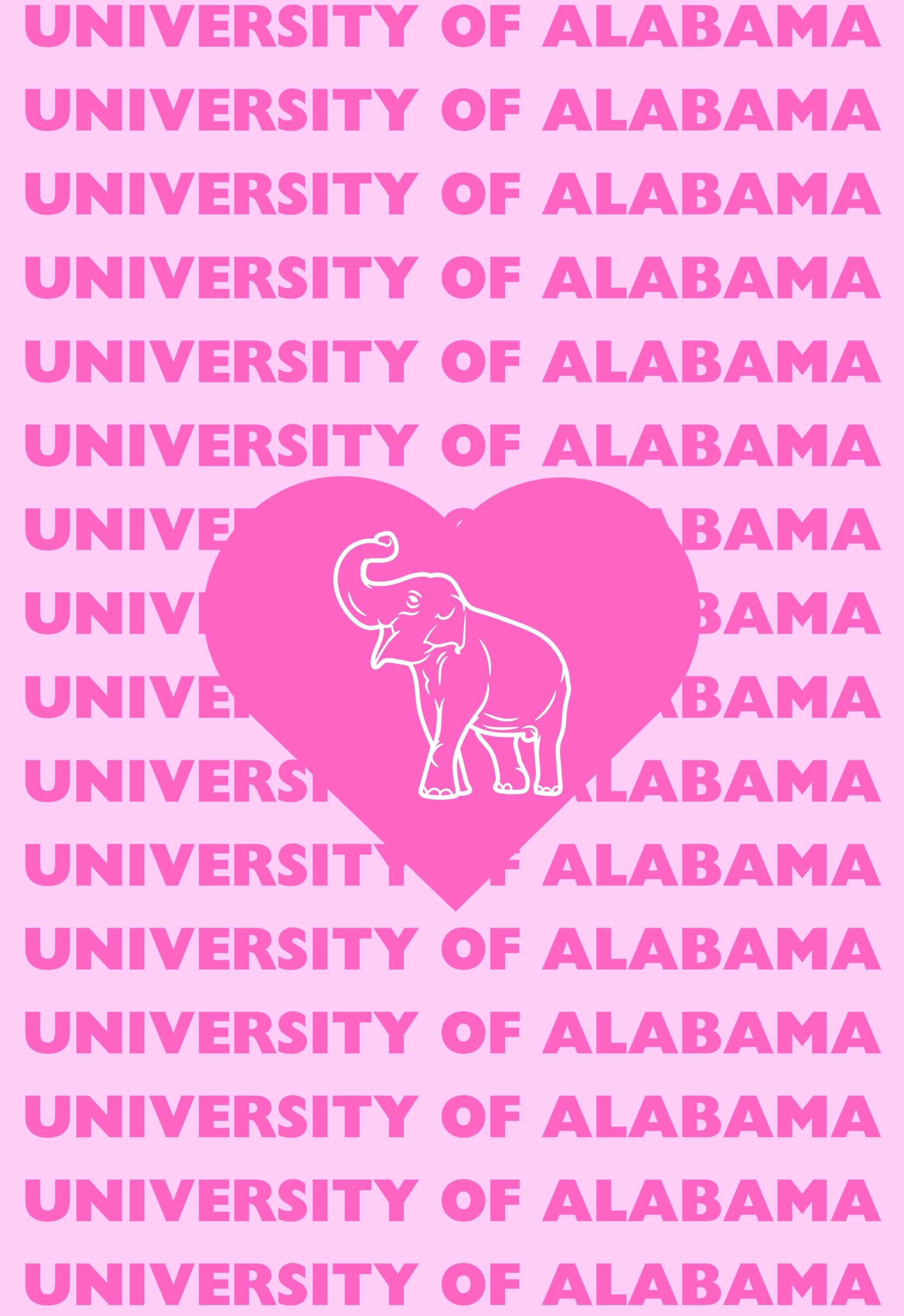 University of Alabama Print - Etsy