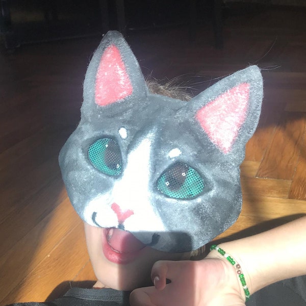 Cat Mask - Etsy