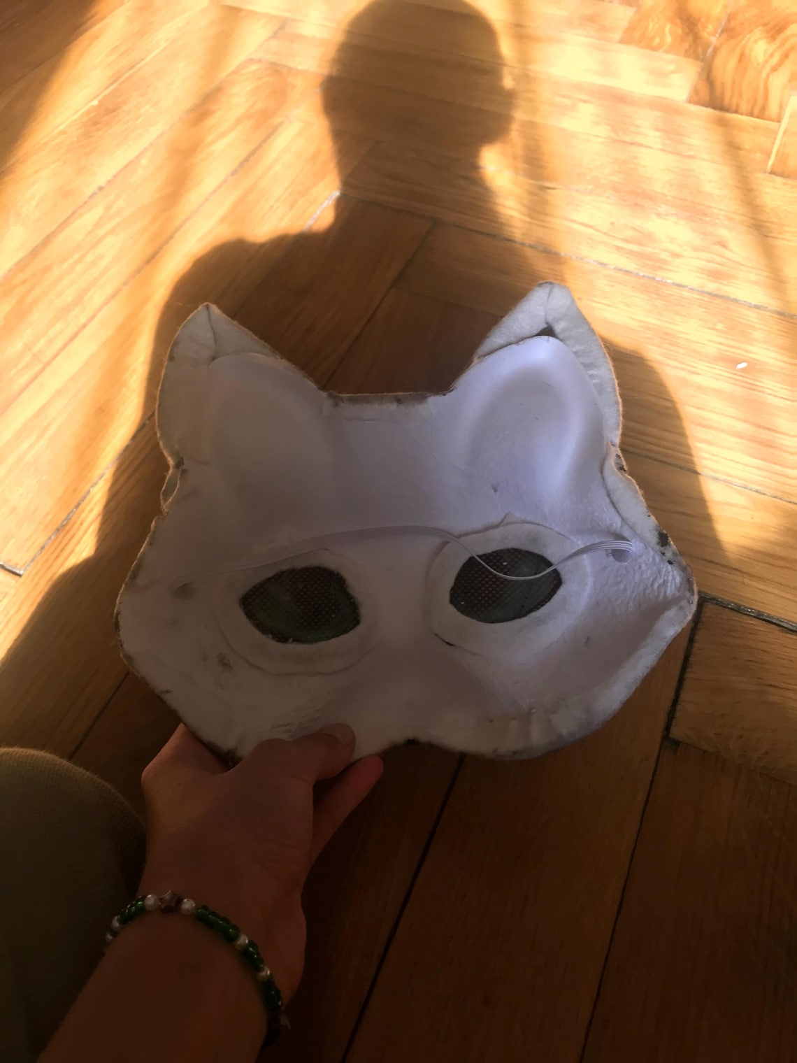 Handmade Therian Gray Striped Cat Mask - Etsy