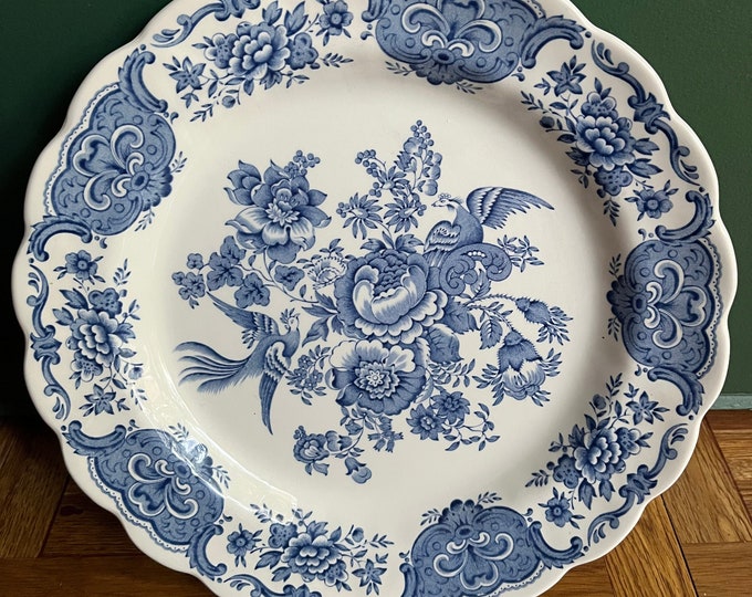 Ridgway Plates Blue and White Plates Vintage China Blue and White ...